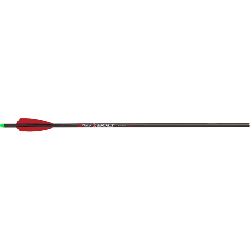 Victory Xbolt Xbow Fletched Arrows w/Half Moon Nock, 3 Pack, 22in, 325 ...