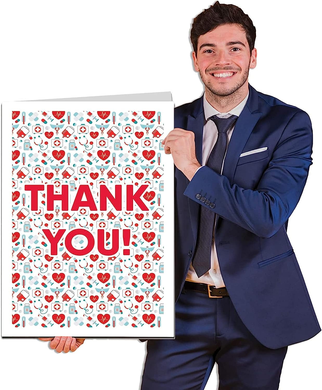 VictoryStore Jumbo 3-Foot Thank You Card – 24x36-Inch Medical ...