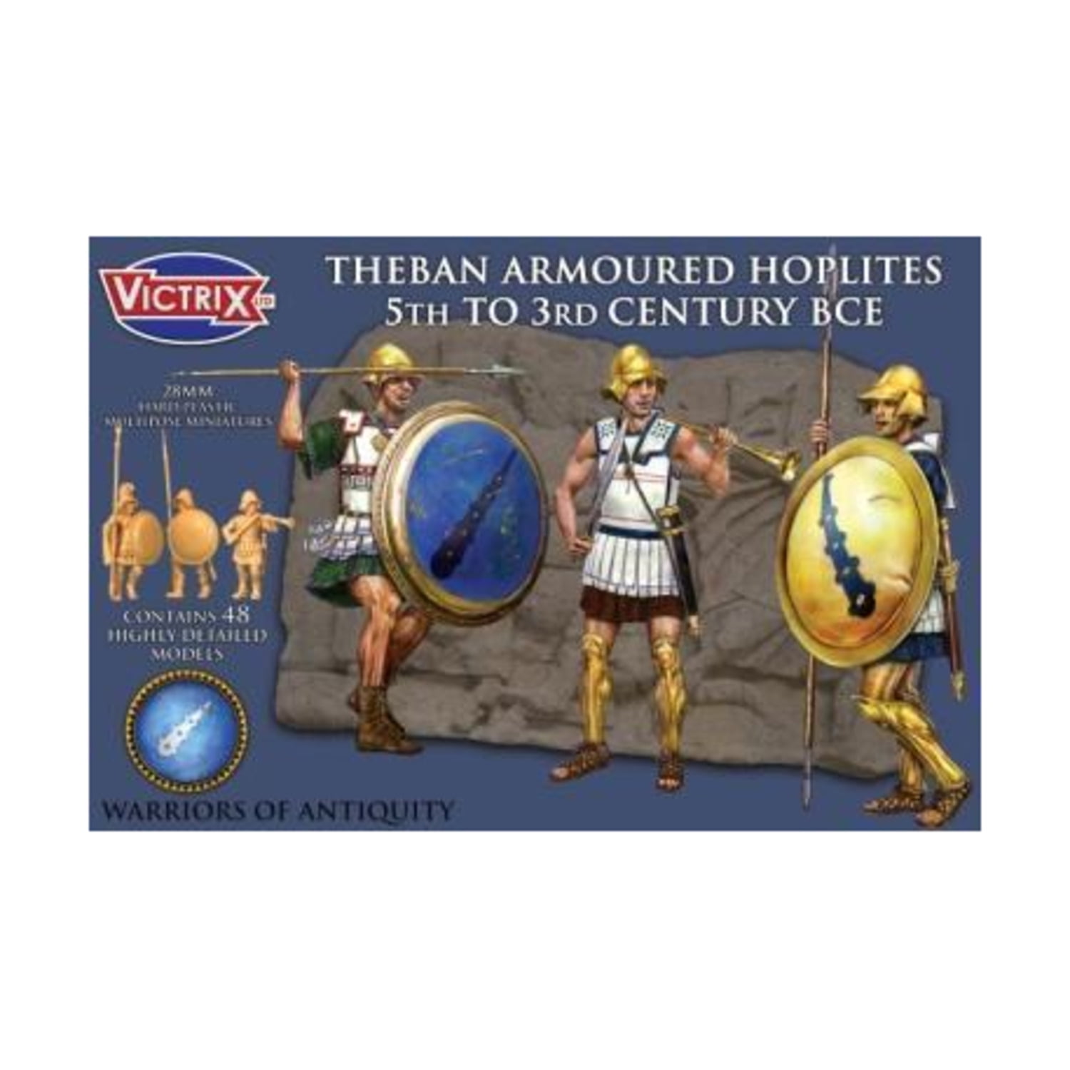 Victrix Theban Armored Hoplites - 450-300 BC New - Walmart.com