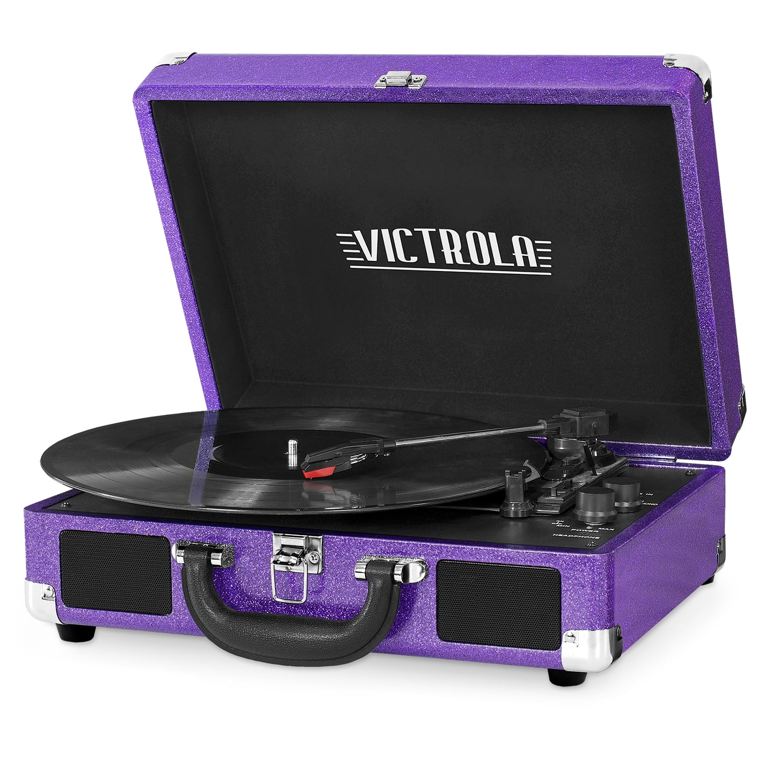 Victrola Portable Journey Bluetooth Suitcase Vinyl LP Record Player ...