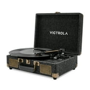 RetroAudio Vinyl Record Player 3-Speed Turntable with Bluetooth, Suitcase Portable Vintage Audio ...