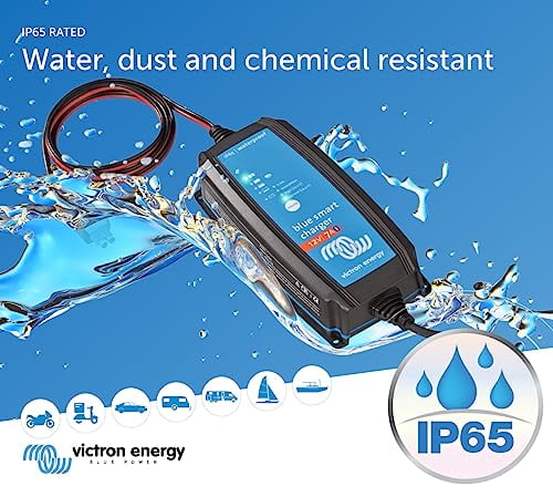 Victron Energy Blue Smart IP65 Smart Car Battery Charger 12V 7A, Float ...