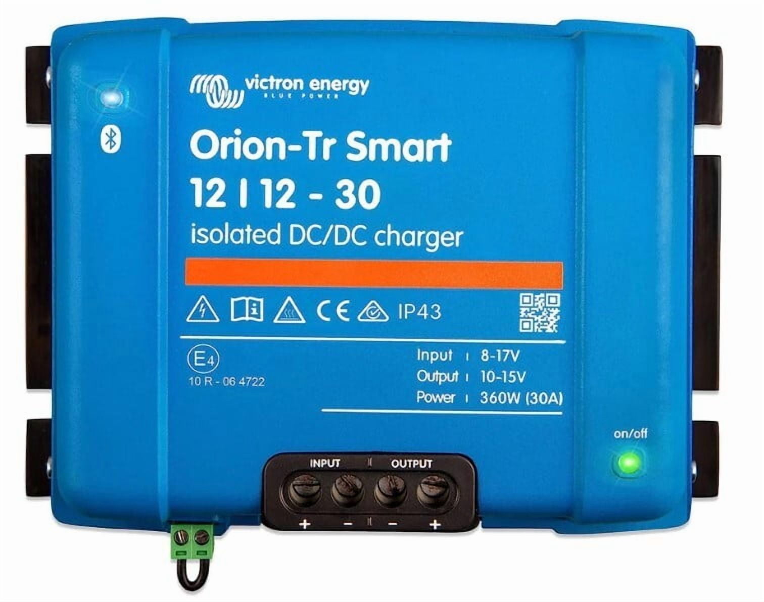 Victron Energy HIGH QUALITY DC-DC Charger 12/12-30A 360Watt Bluetooth ...