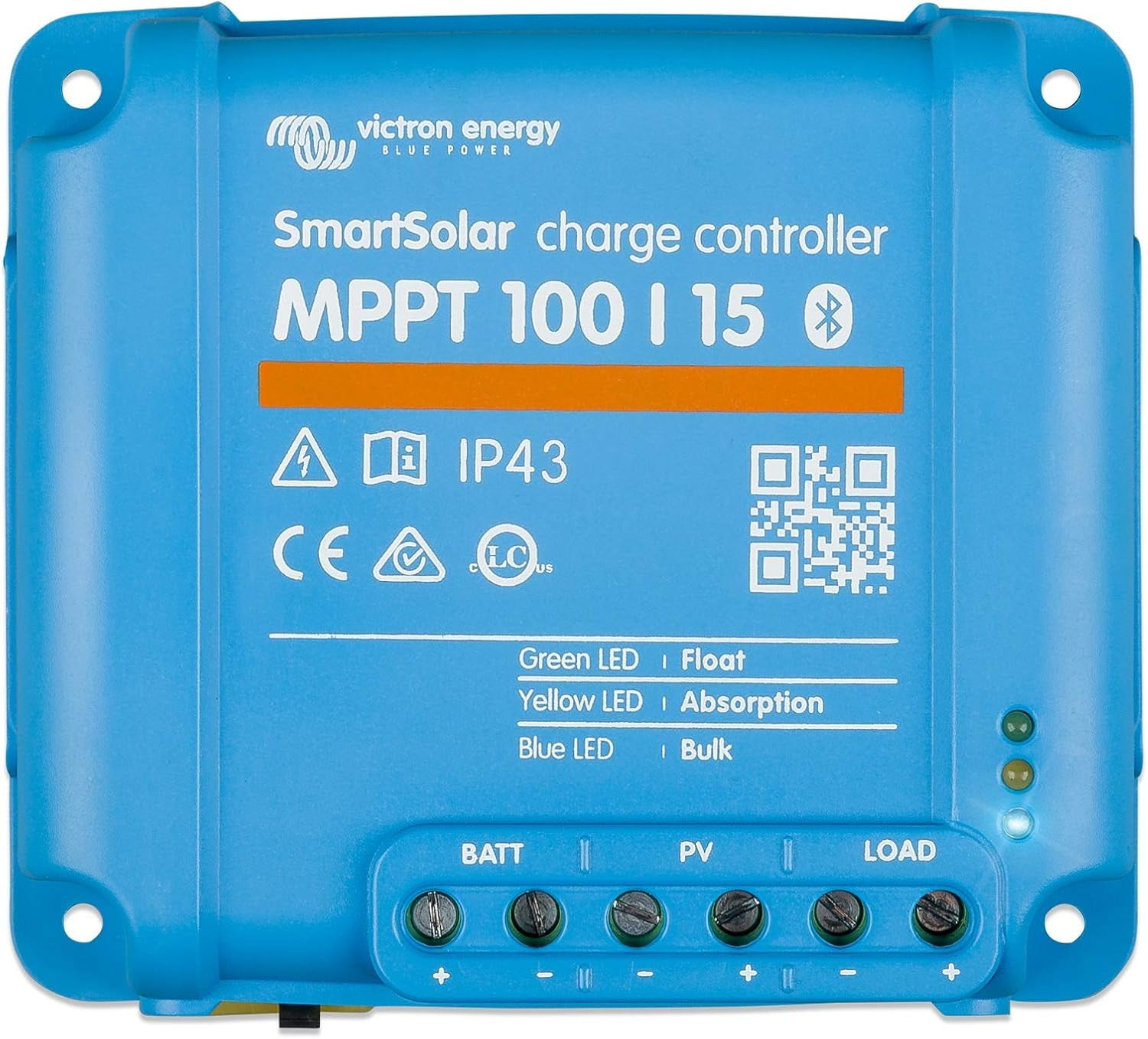 Victron Energy SmartSolar MPPT Solar Charge Controller (Bluetooth ...