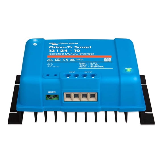 Victron Orion-Tr Smart DC-DC Charger, 12/24V, 10 AMP, 240W, Bluetooth ...