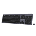 Victsing 2.4G Wireless Keyboard, USB Rechargeable Wireless Computer ...