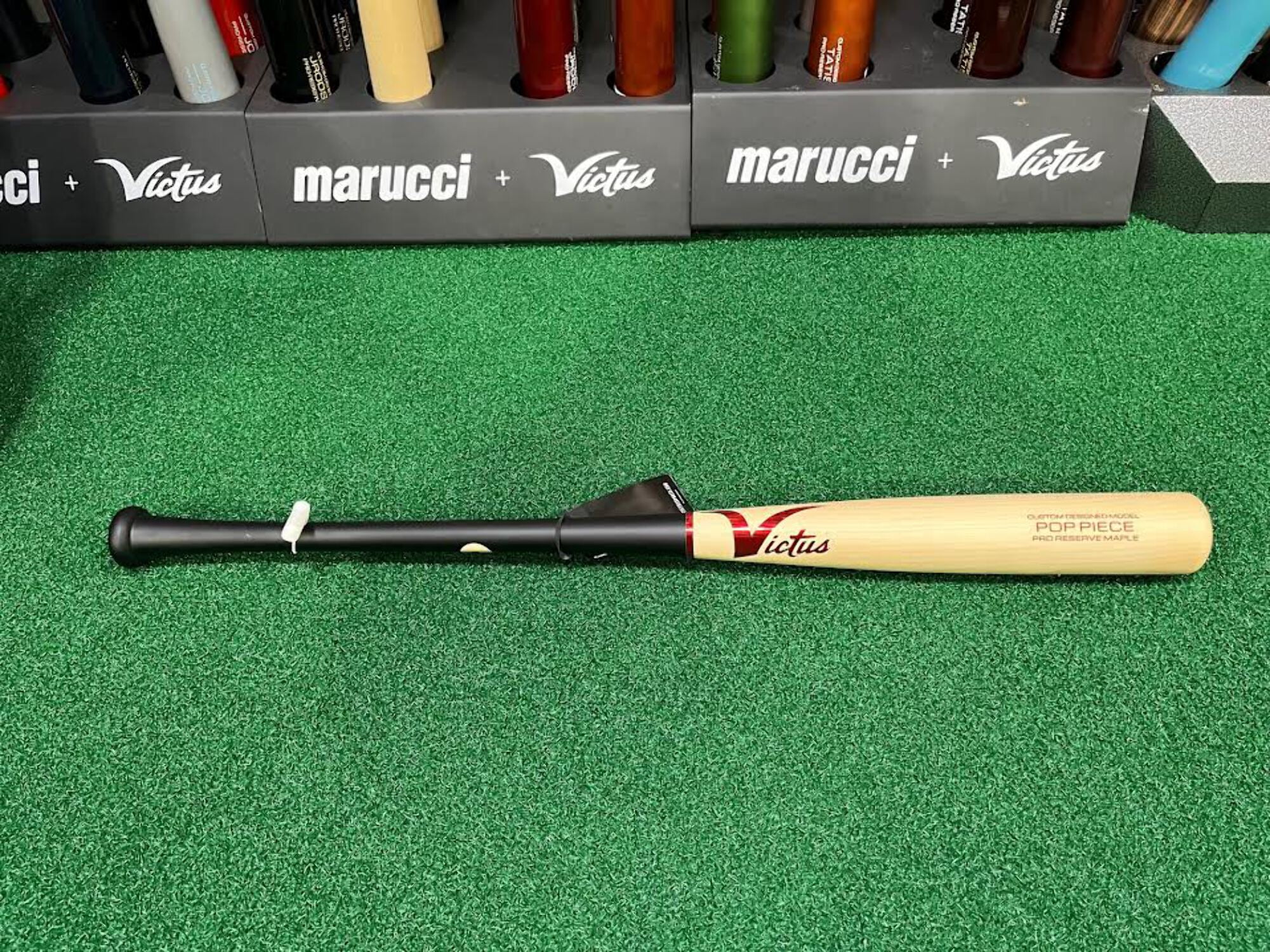 Victus POP PIECE Dealer's Choice Maple Pro Reserve Wood Bat: VRWMPP-DC ...