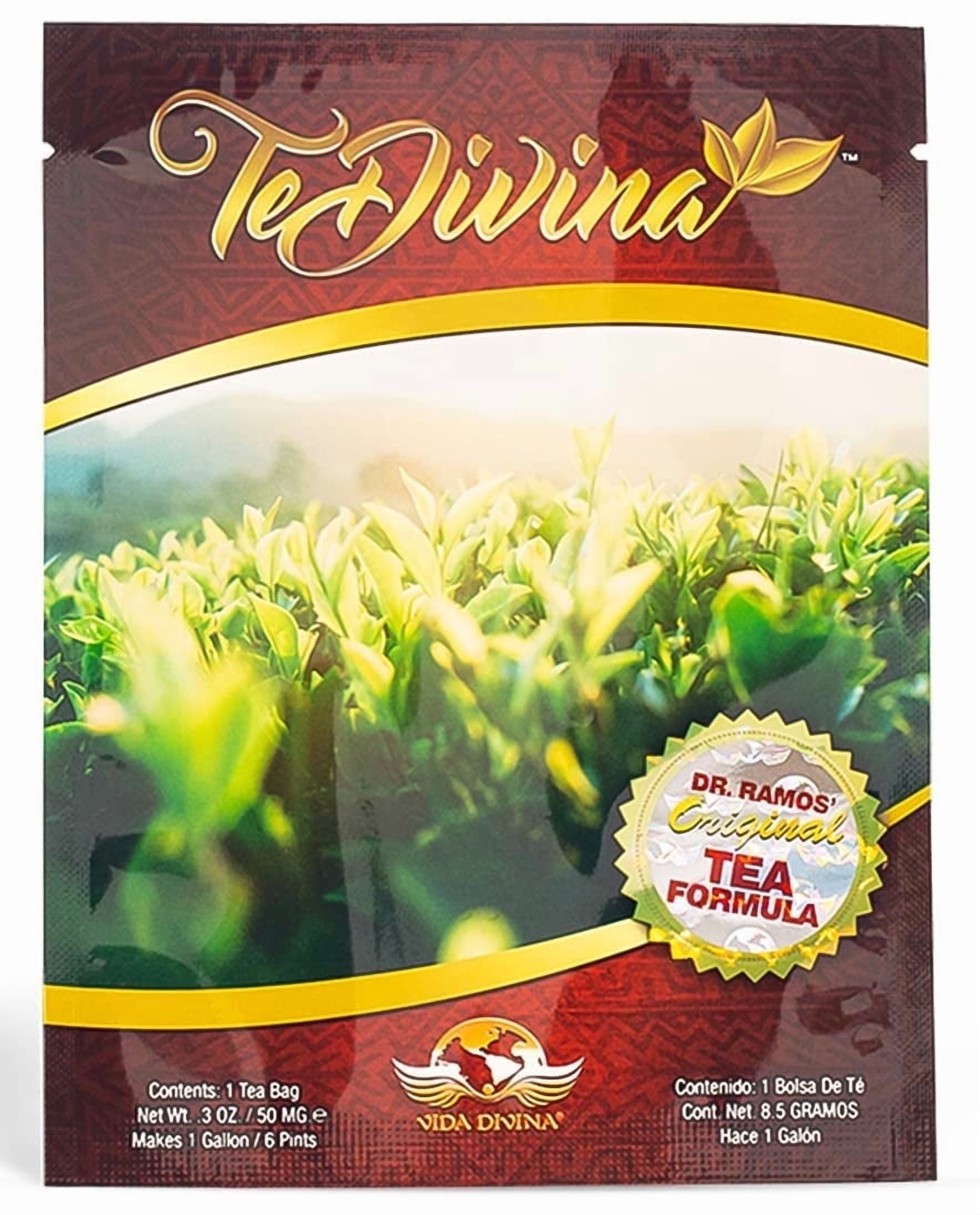 Vida Divina TeDivina Detox Tea, Blended 12-Herb Colon Cleanse ...