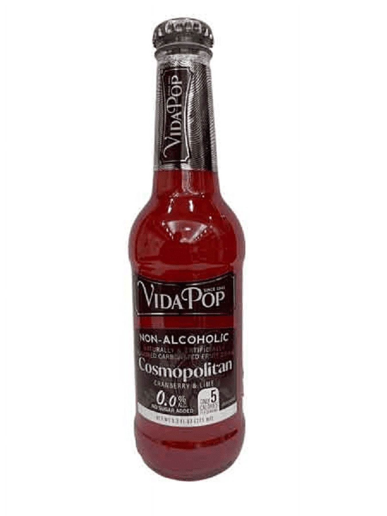 Vida Pop Non-Alcoholic Cosmopolitan Carbonated Mocktails Drink, 24-Pack ...