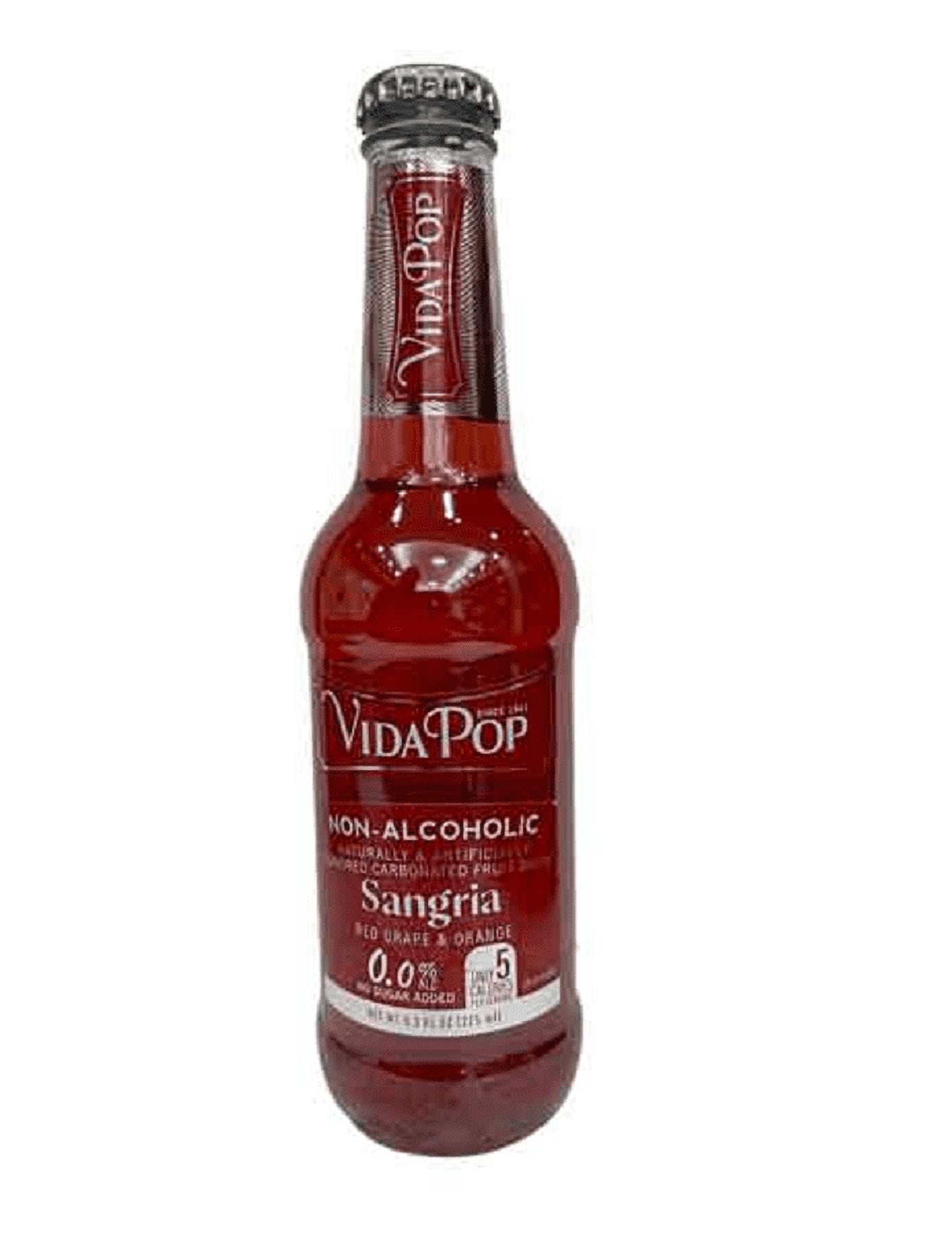 Vida Pop Non-Alcoholic Sangria Carbonated Mocktails Drink, 24-Pack 9.3 ...