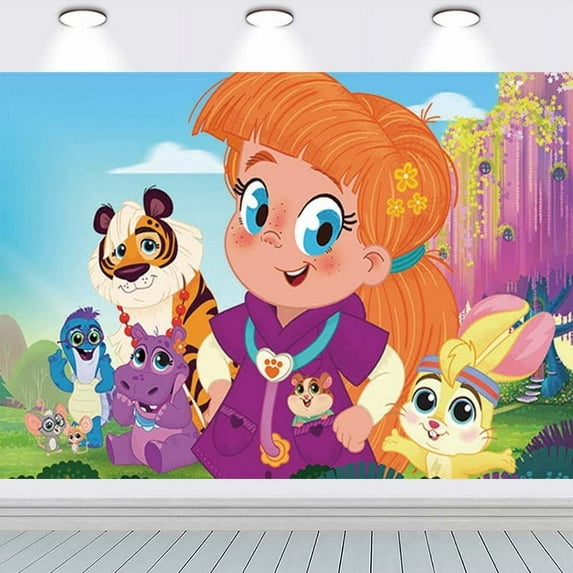 Vida the Vet Backdrop Banner Party Supplies Poster Birthday Decorations ...