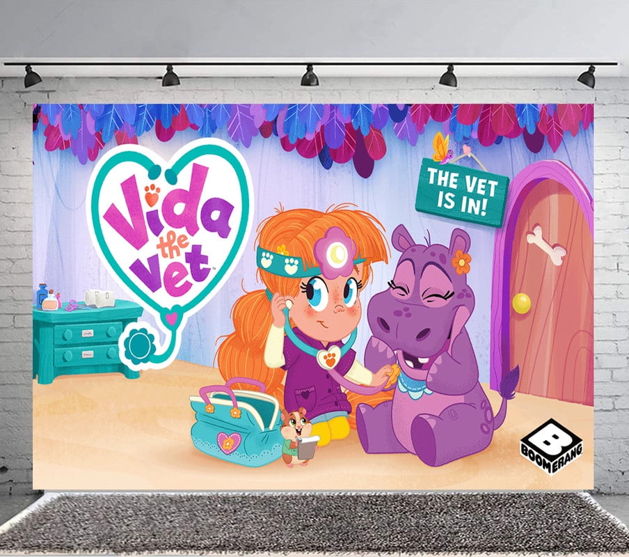 Vida the Vet Backdrop Banner Party Supplies Poster Movie Theme ...
