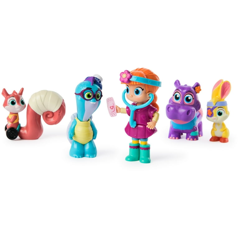 Vida the Vet Check Up Care Friendship Pack with 5 Figures Accessories for Kids 3