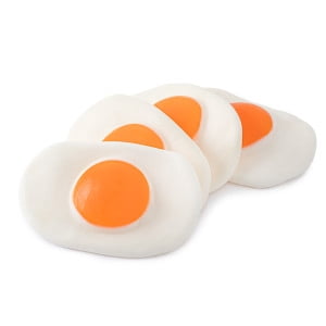 Vidal Candies, Gummy Eggs, 4.4 lb, Giant Fried Shape, Sunny Side Up ...