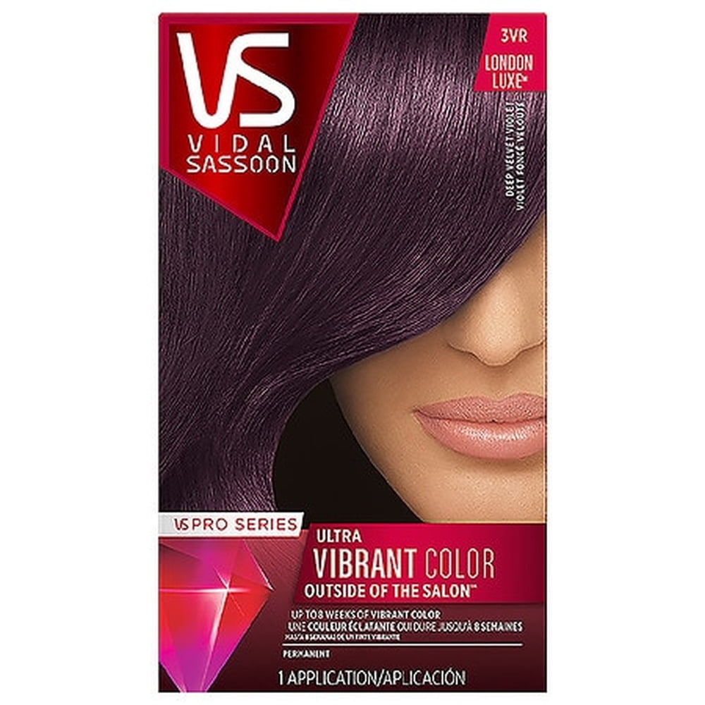 Vidal Sassoon - Pro Series Permanent Hair Color Deep Velvet Violet ...