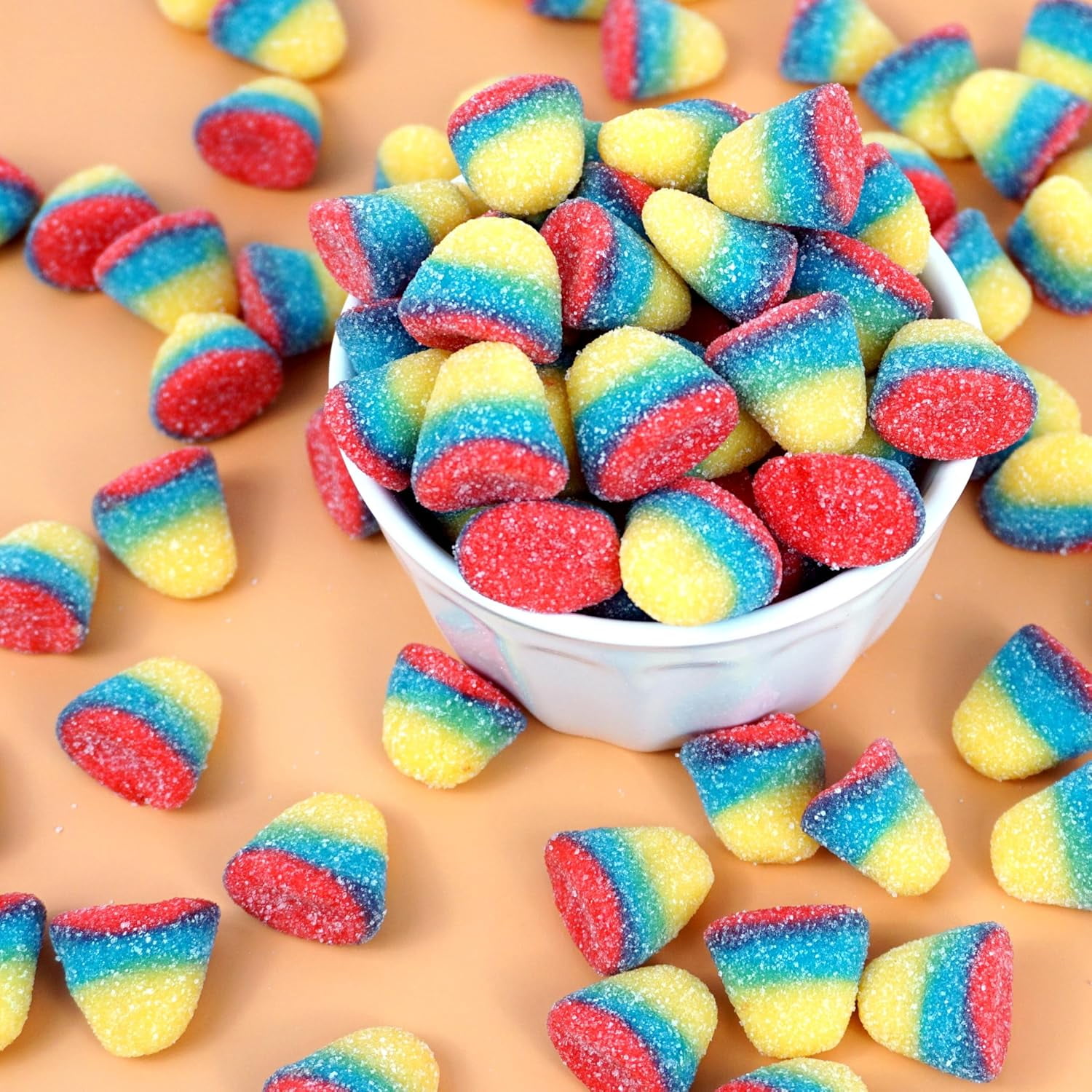 Vidal Tropical Mango Flavored Gummy Drops - 2.2 Lbs (Unwrapped Candy ...