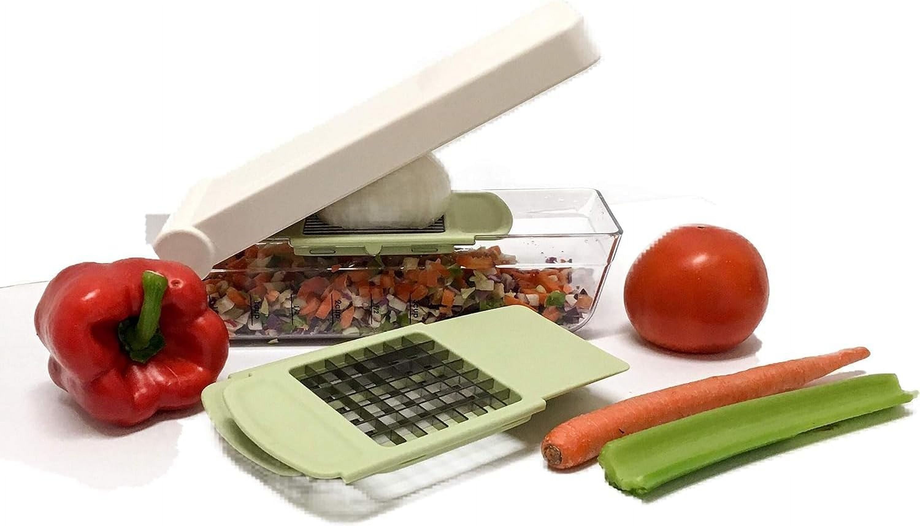 Vidalia Chop Wizard Pro Onion and Vegetable Chopper, Green - , Tear ...