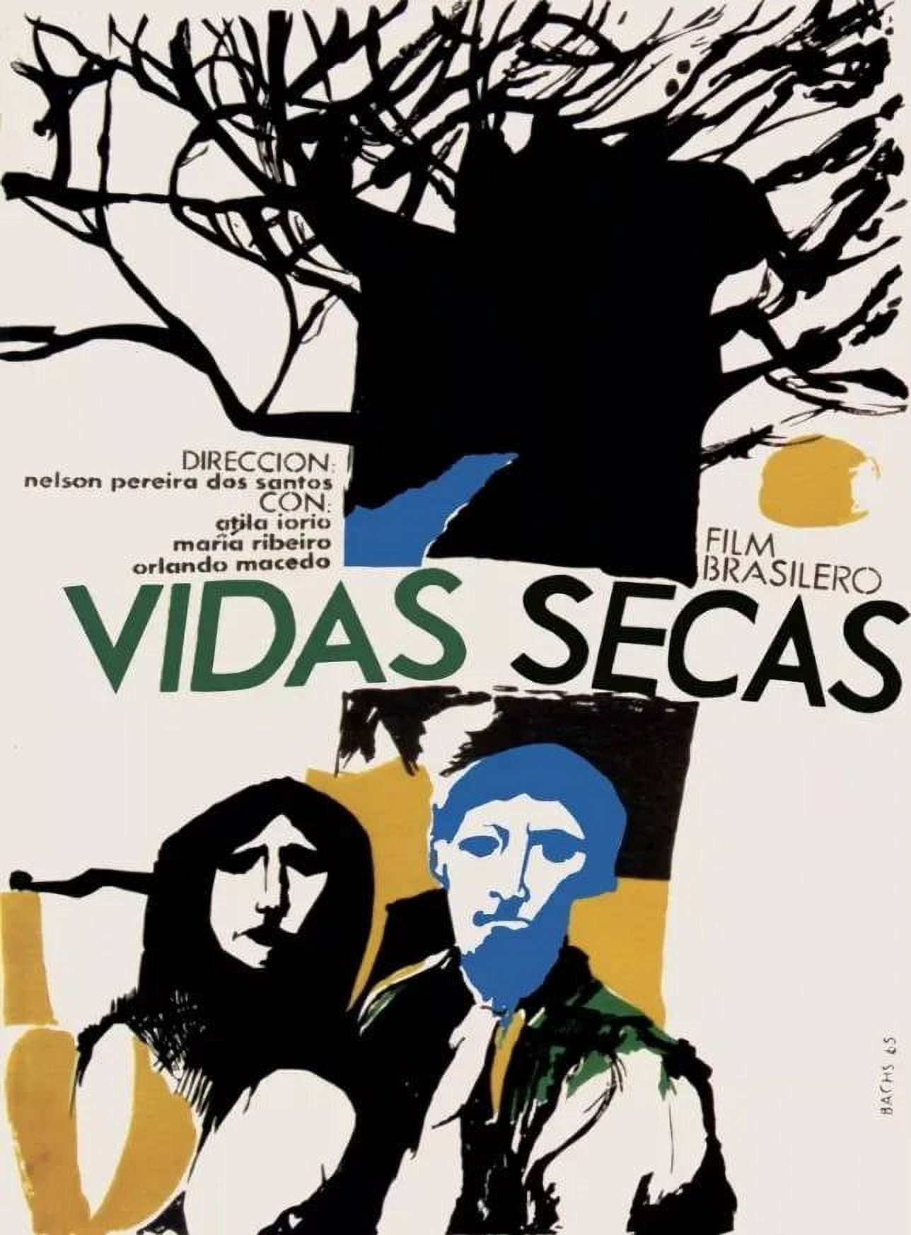 Vidas secas, Dry lives movie Decoration Poster.Graphic Art Interior ...