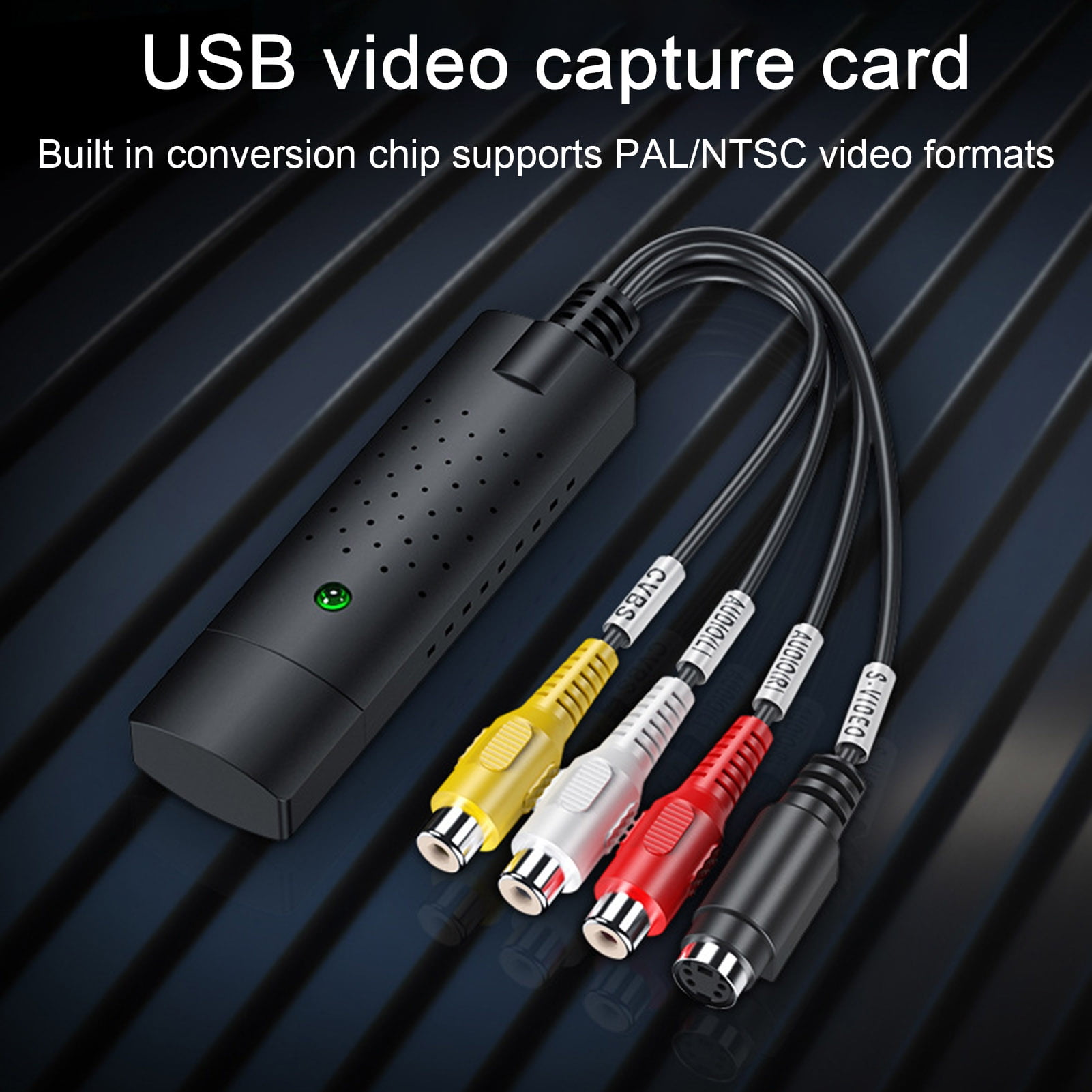 Video Audio Capture Card USB Audio Video Converter Real-time Collection ...