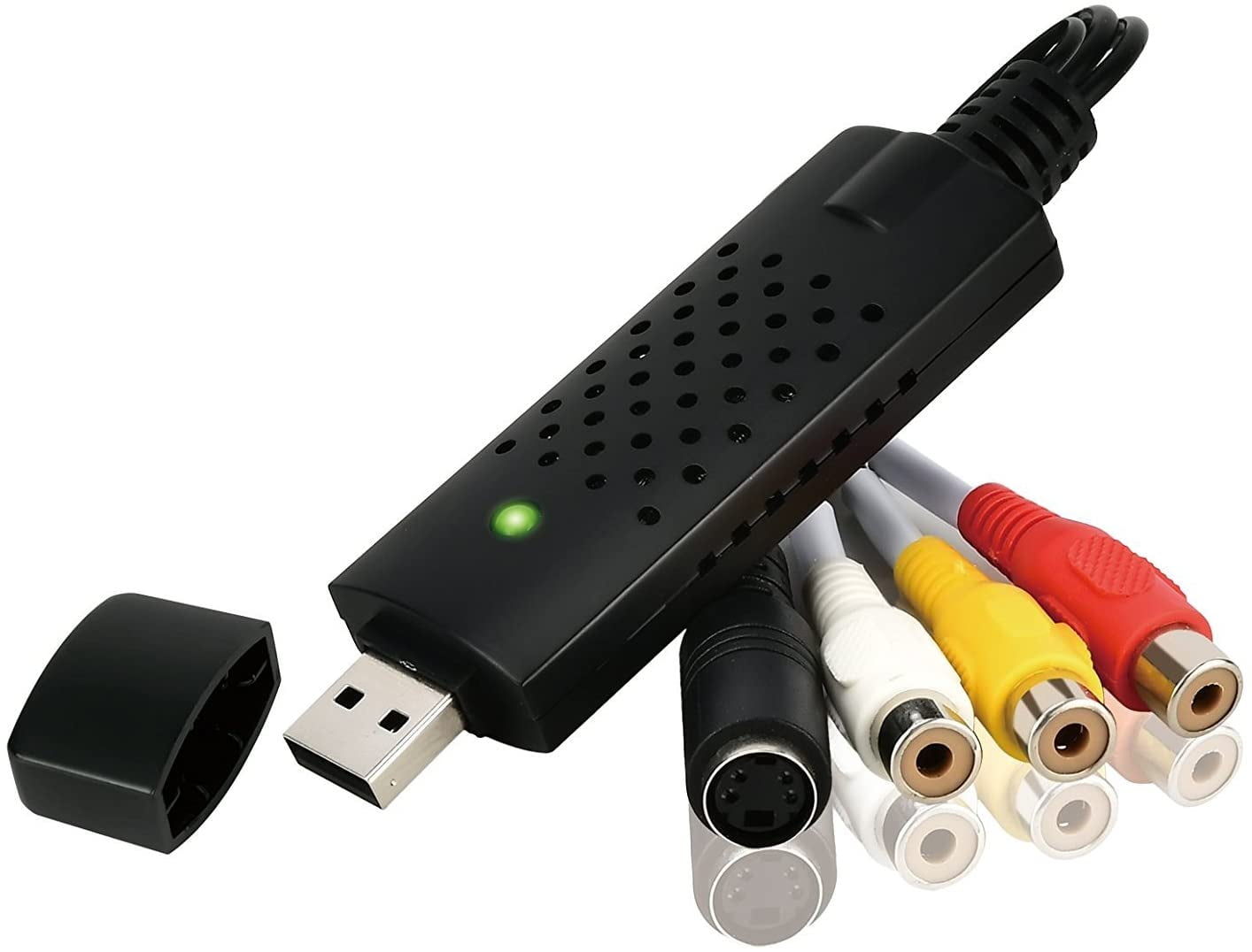 Video Audio VHS VCR USB Video Capture Card to DVD Converter Capture ...