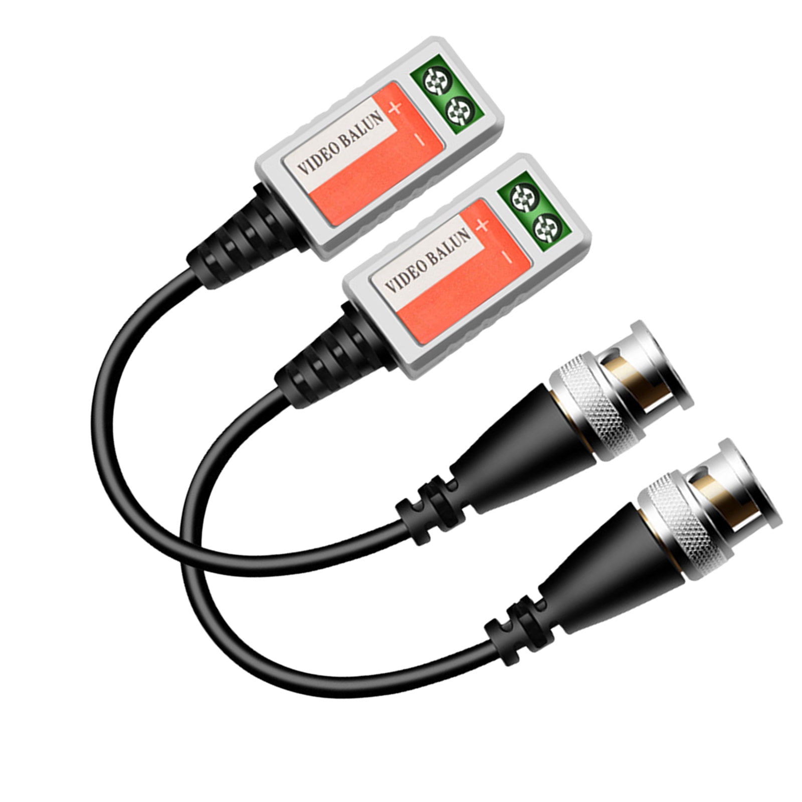 Video Balun Connectors CCTV BNC Passive Transceiver for Extended Ranges ...
