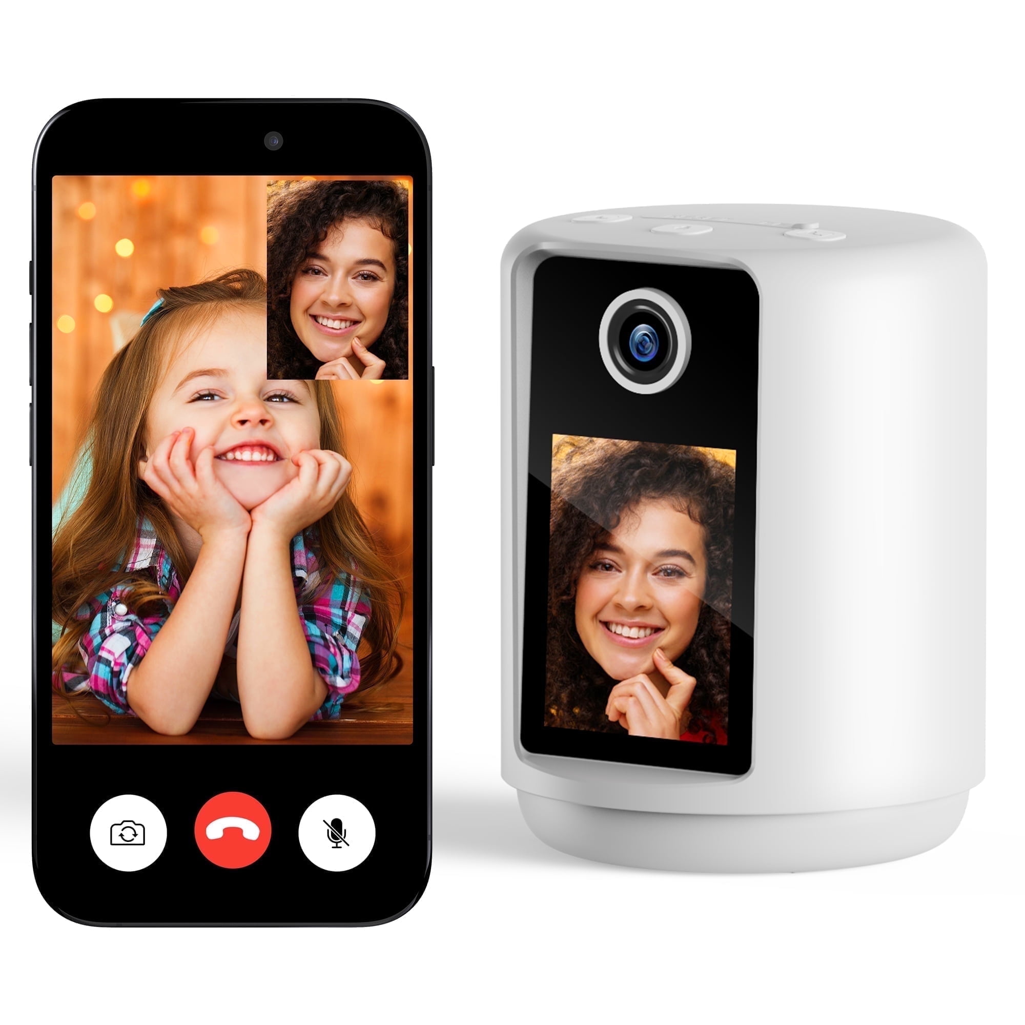 Video Baby Monitor, Mollan Two Way Video Call Camera with HD 1080P WiFi ...