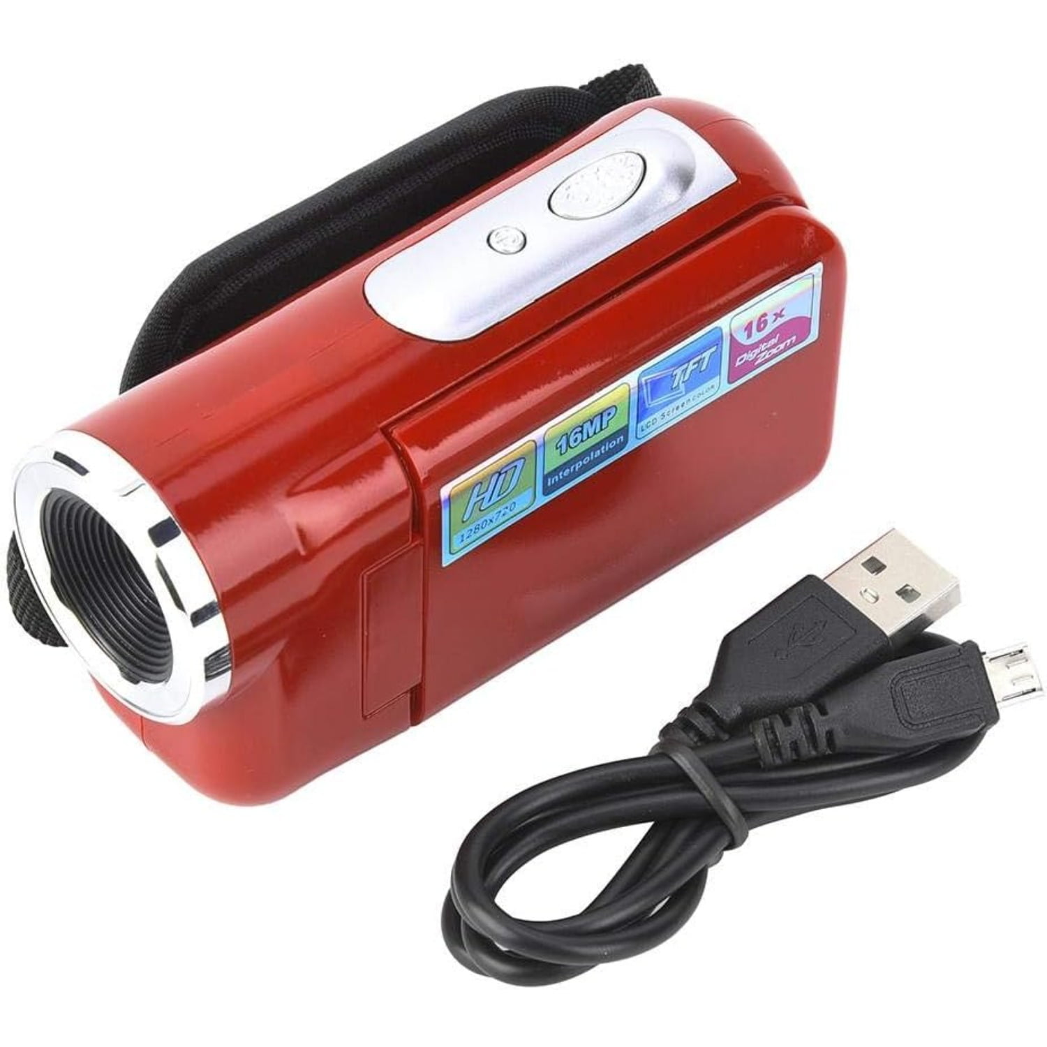 Video Camera Camcorder, 2inch TFT LCD Sceen Vlogging Camera Recorder HD ...