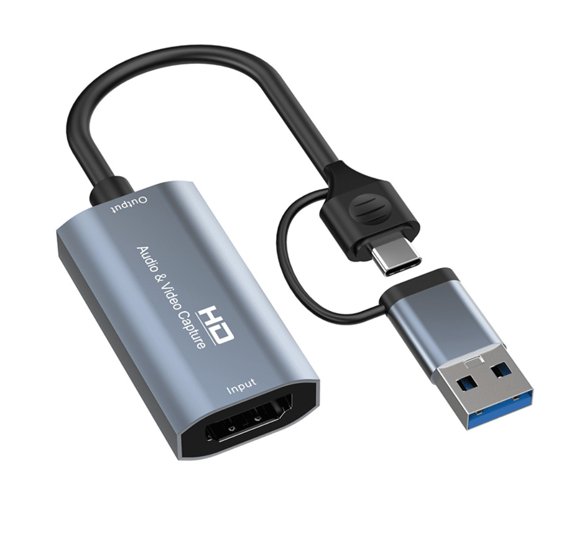 Zhenbaotian Video Capture Card 4K HDMI To USB-A/USB-C HDMI Capture Card ...