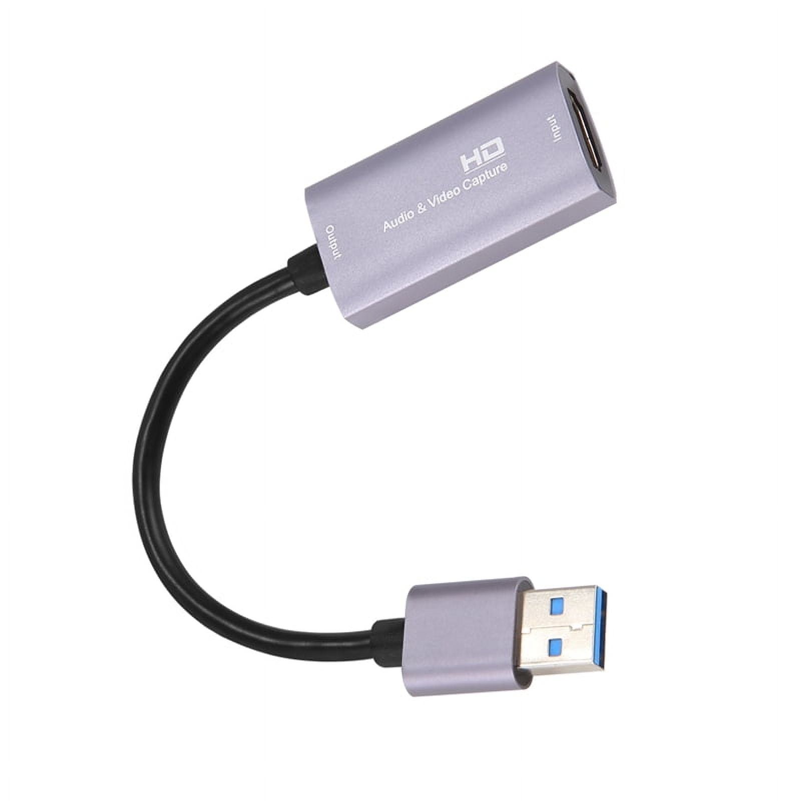 Video Capture Card USB 3.0 HD Audio Capture Card 4K 60FPS Game Real ...