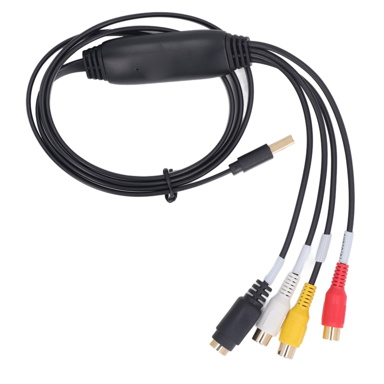 Video Capture Card USB to RCA S Video Converter Adapter Capture Card ...