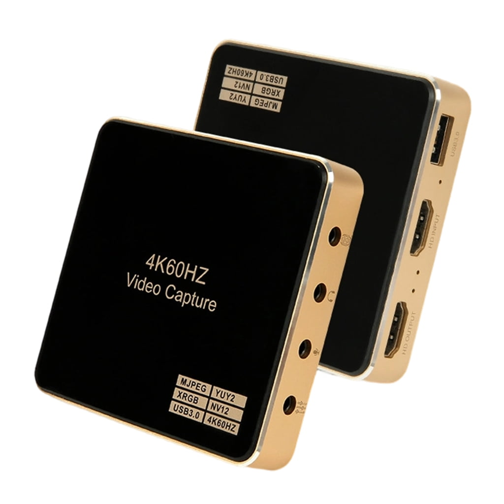 Video Capturing Card 4K60FPS Device USB3.0 Fast Speed Transfer Easy ...