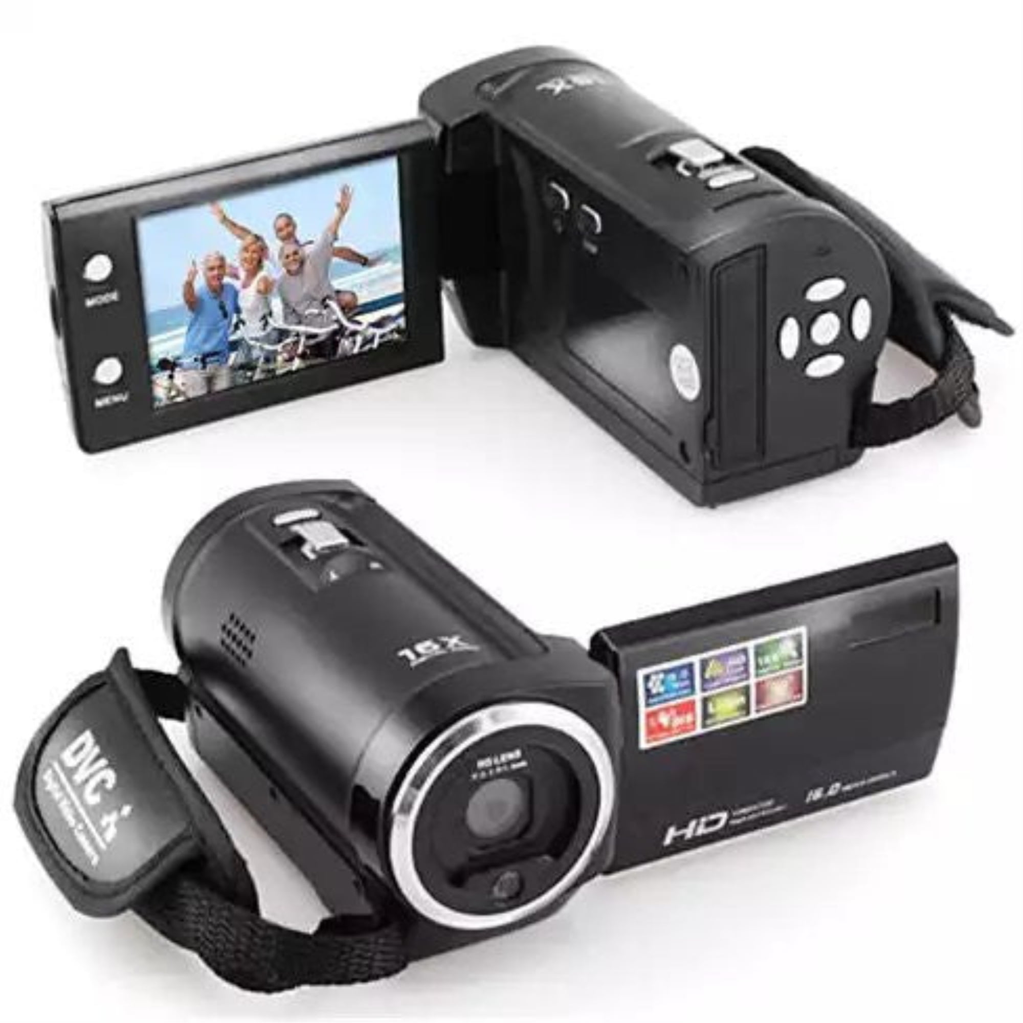 Video Crafter a Hand Held Video Camera with 16 Mega Pixel Lens and 16X ...