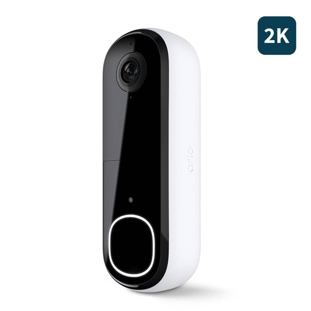 Video Doorbell 2K (2nd Gen) Wired/Wireless Smart Video Doorbell Camera ...