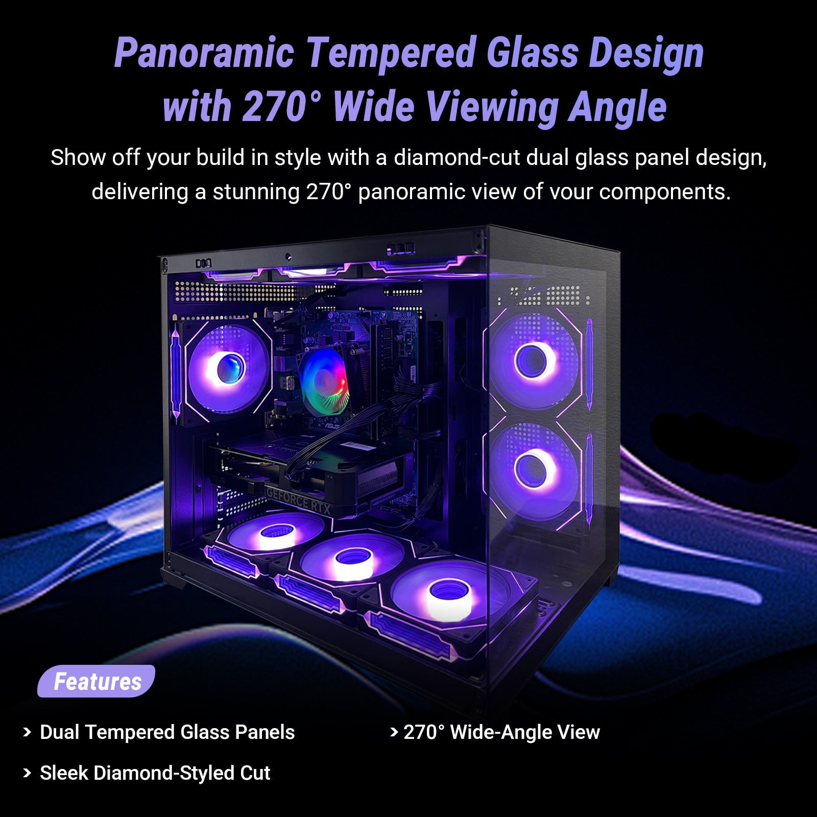 Video Editing Gaming PC Computer Desktop, RTX 3050 8GB, Xeon E5-2690 V4 ...