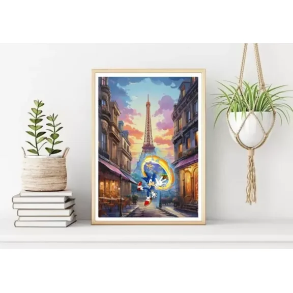 Egg Day Rabbit Pink Bow Print, Spring Bunny Bow Cottagecore Print, Egg ...