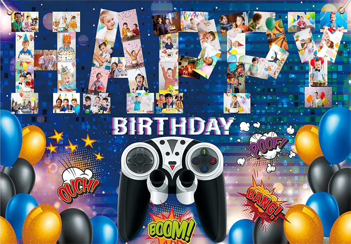 Video Game Computer Background Photo Bar Birthday ration City of ...