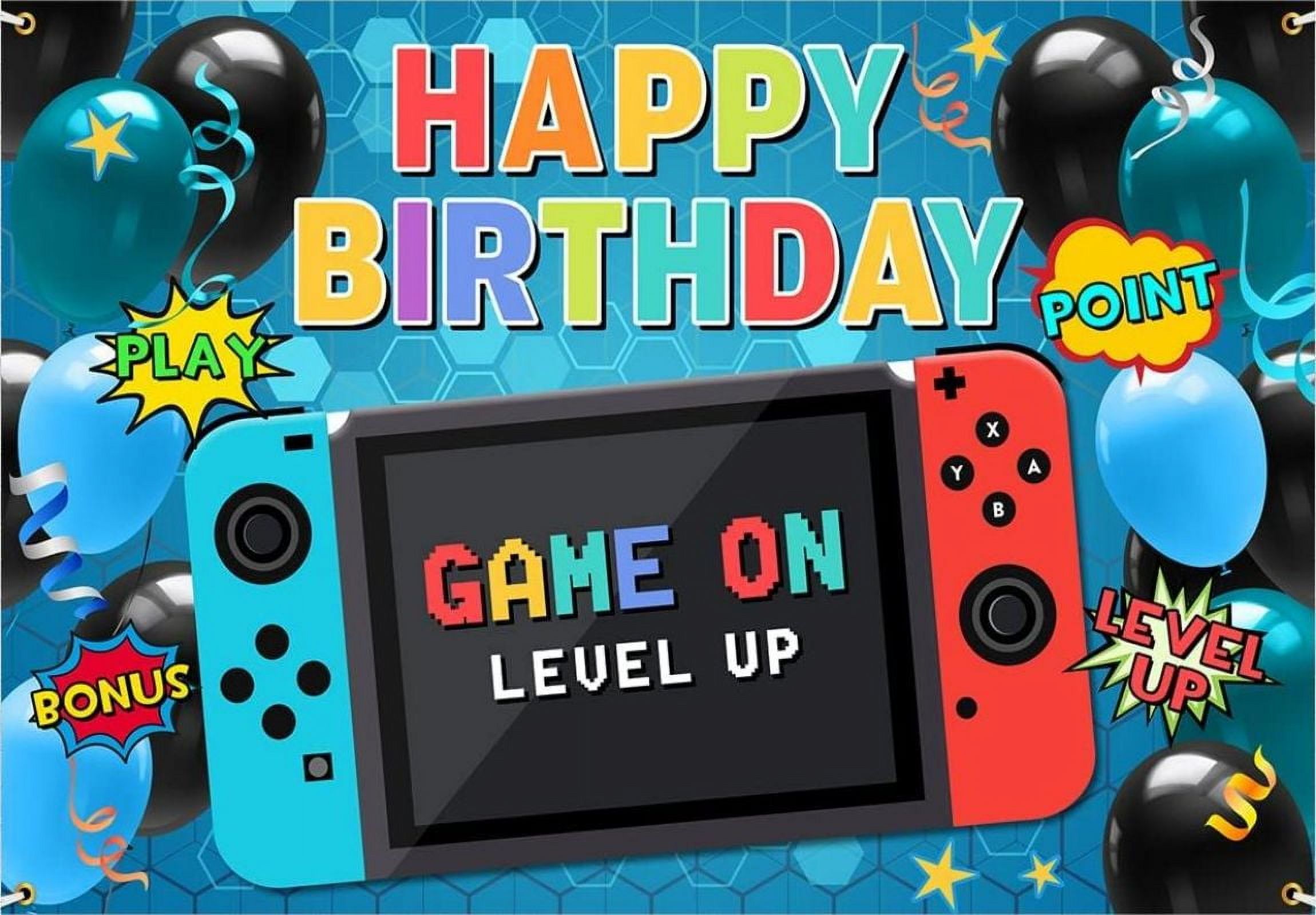 Video Game Computer Background Photo Bar Birthday ration City of ...