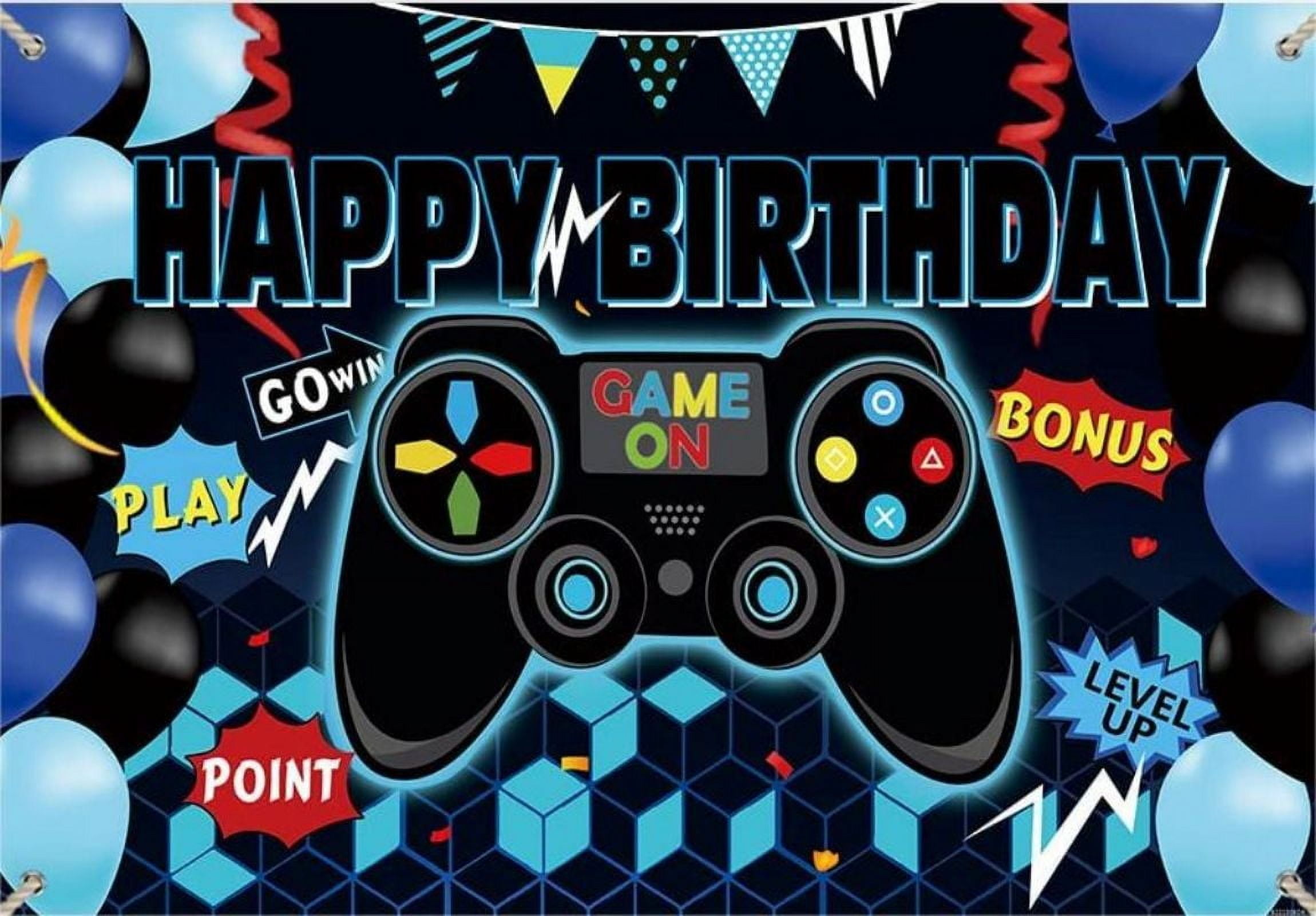 Video Game Computer Background Photo Bar Birthday ration City of ...