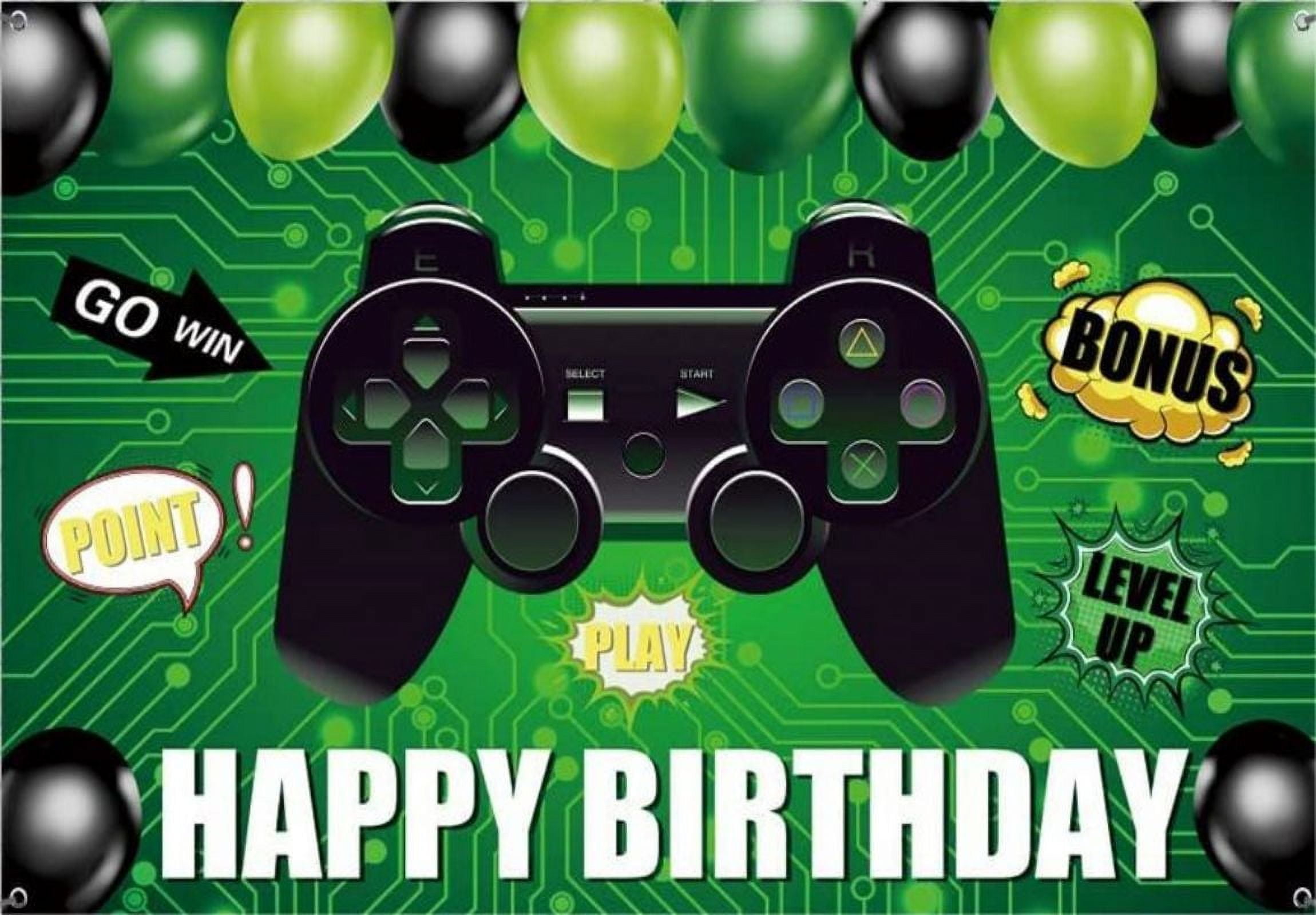 Video Game Computer Background Photo Bar Birthday ration City of ...