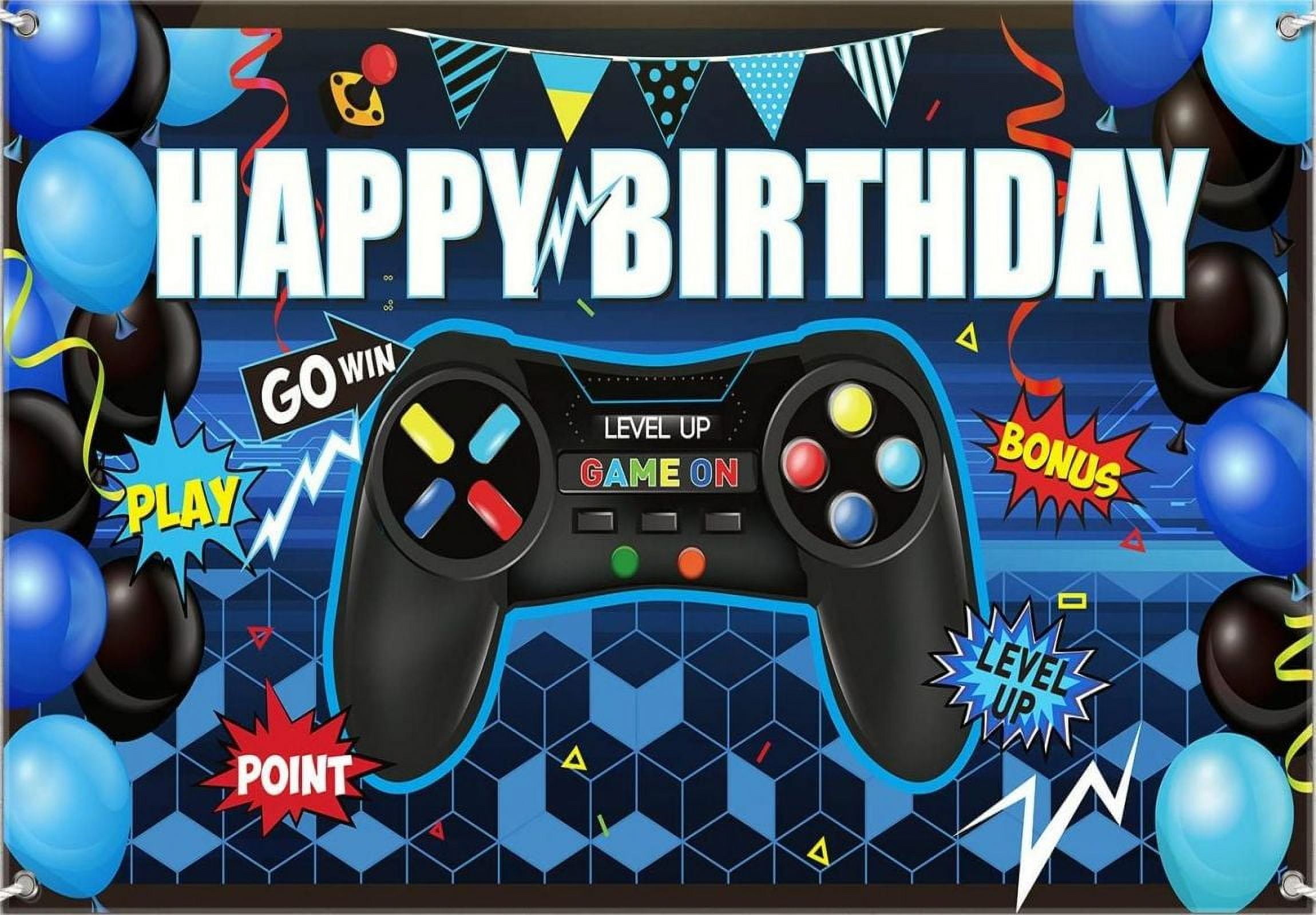 Video Game Computer Background Photo Bar Birthday ration City of ...