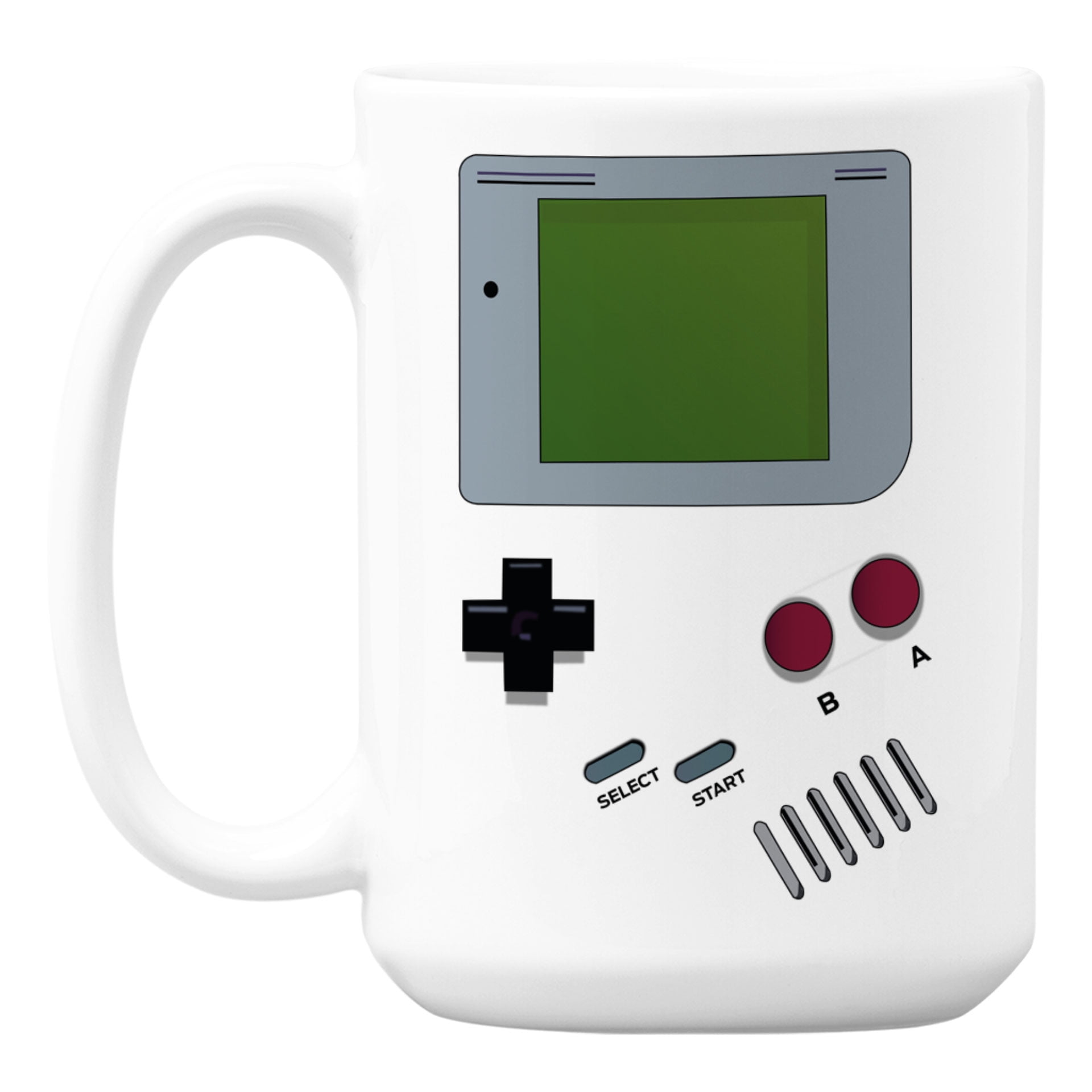 Video Game Console Design for Gamer White Ceramic Coffee & Tea Mug ...