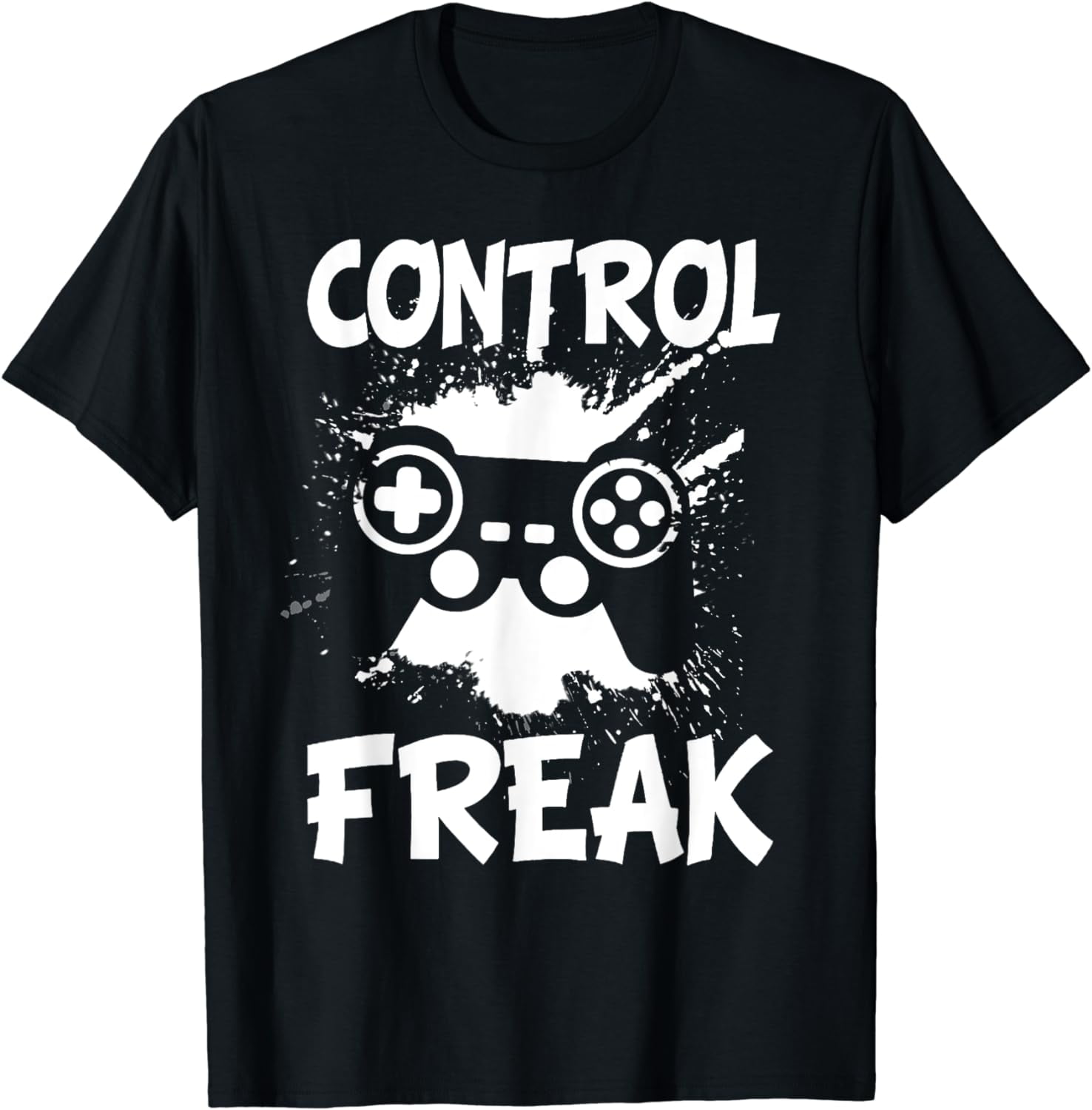 Video Game Control Freak Gaming Funny Gamer T-Shirt - Walmart.com