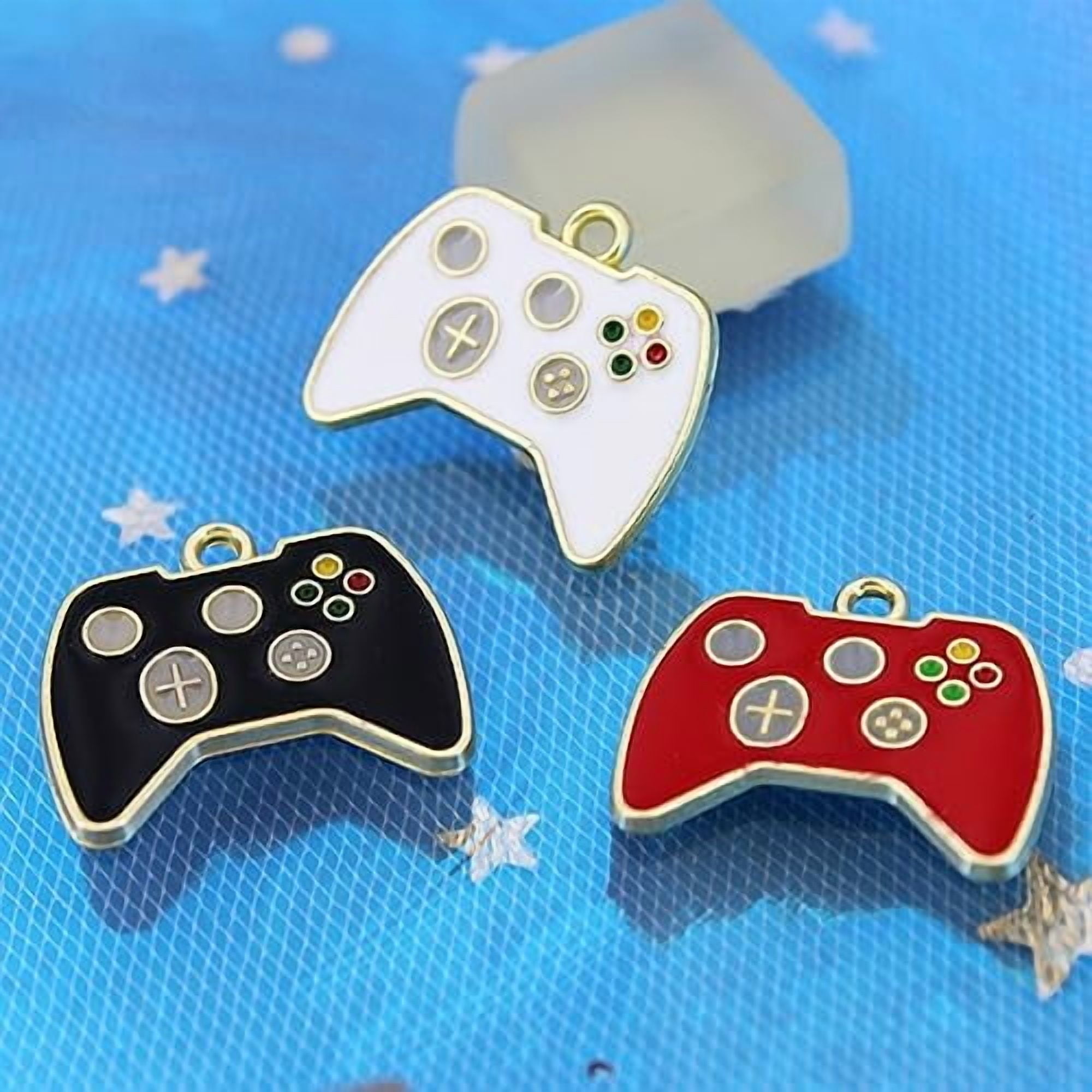Video Game Controller Charms 20 Pcs Creative Video Game Pendant Charms ...
