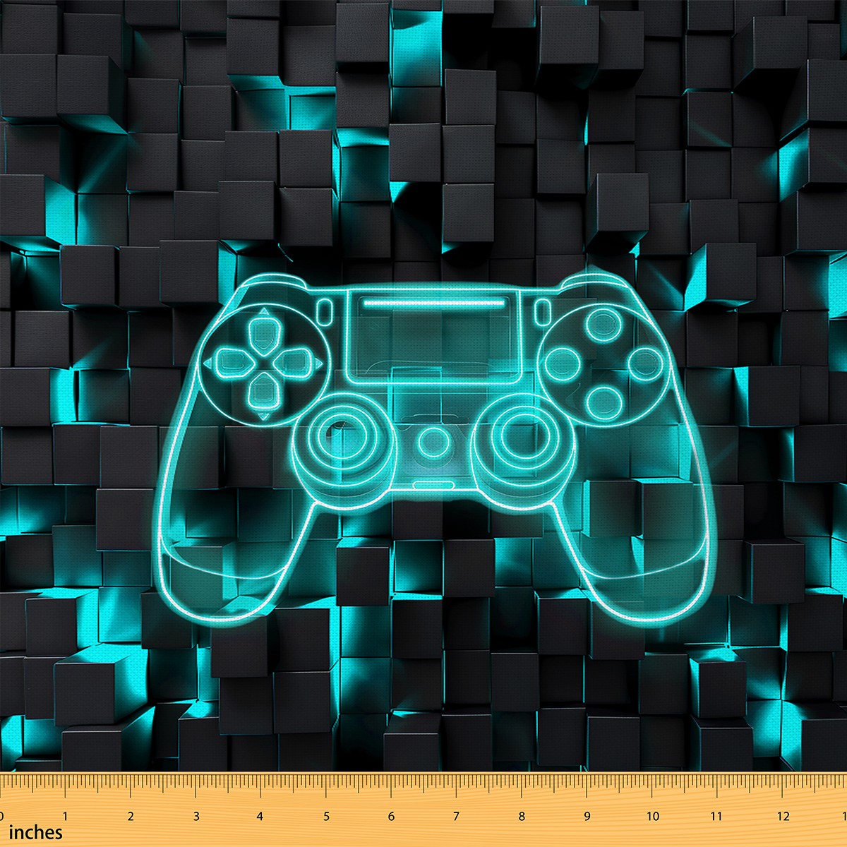 Video Game Controller Fabric By The Yard, Gaming Game Console ...