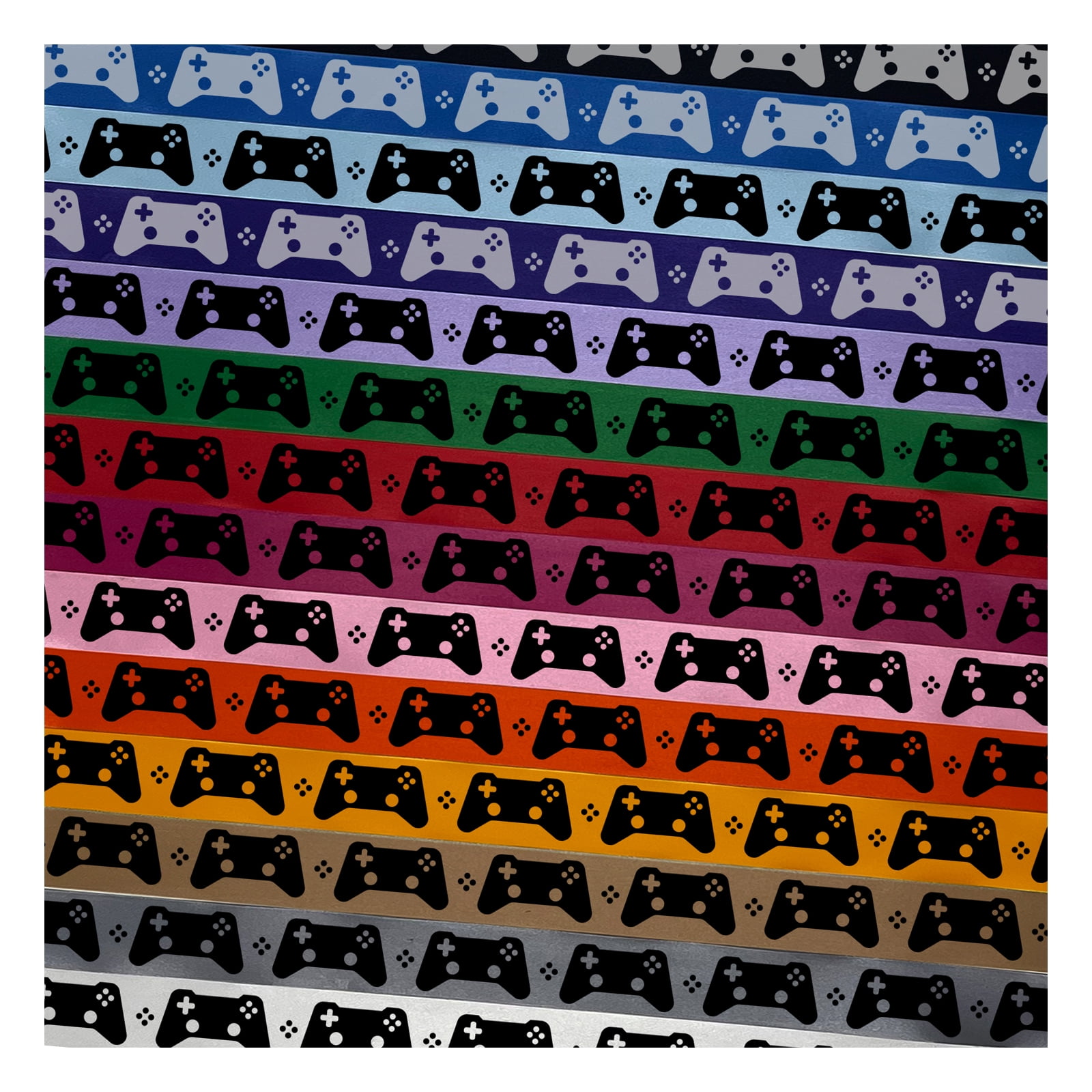 Video Game Controller Icon Satin Ribbon for Gift Wrapping Bows Craft ...