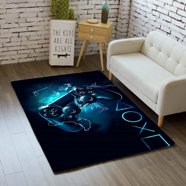 Gaming Rug for Boys Bedroom, Video Game Carpet with Gaming Theme Design ...