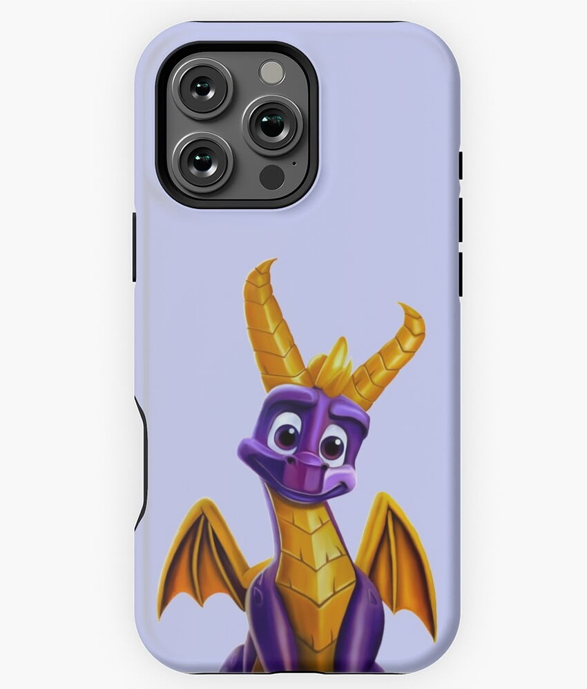 Video Game Dragon Spyro The Hero Phone Case for iPhone 16 15 14 13 12 ...