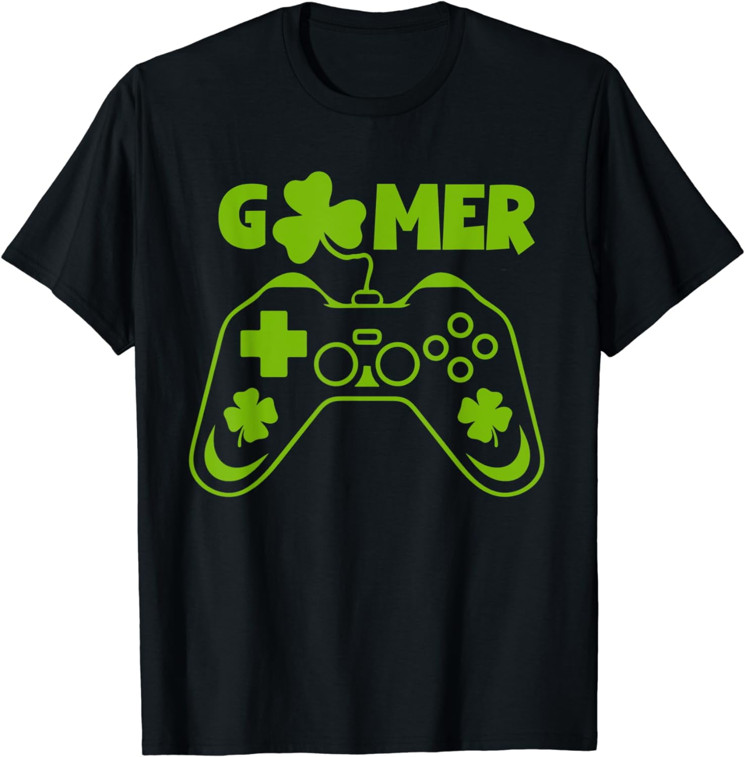 Video Game Gaming St Patricks Day Gamer Boys St. Patty's Day T-Shirt ...