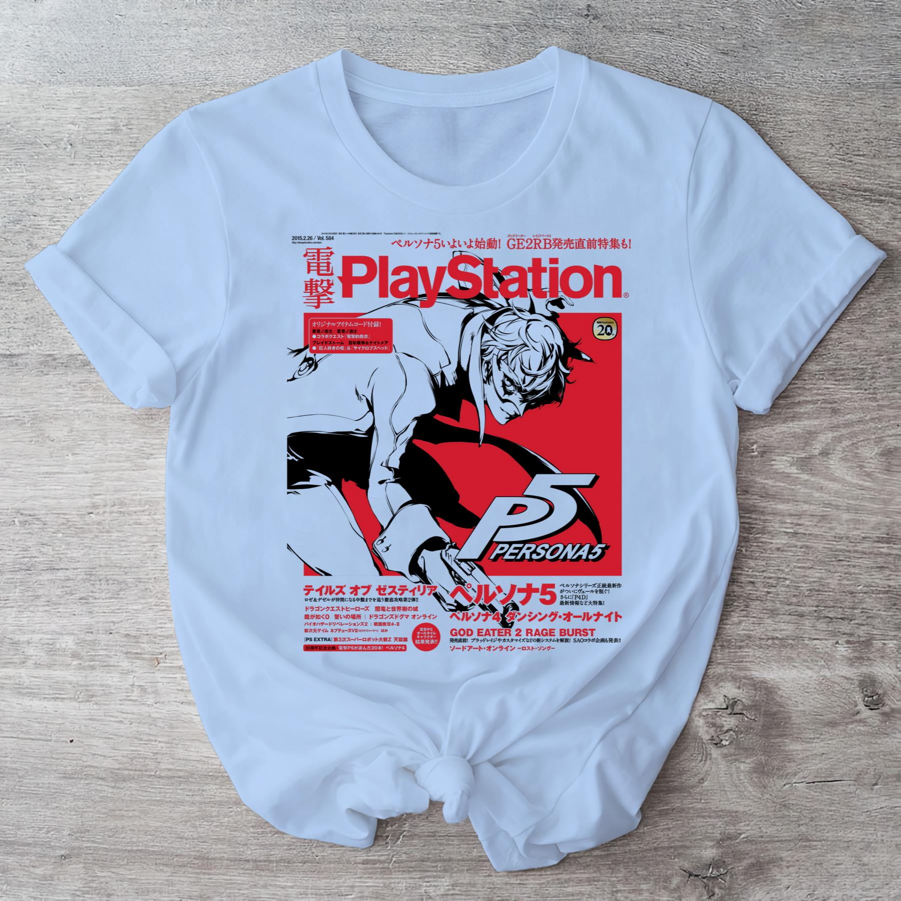 Video Game-Inspired Graphic T-shirt, Phantom Thieves Design - Walmart.com