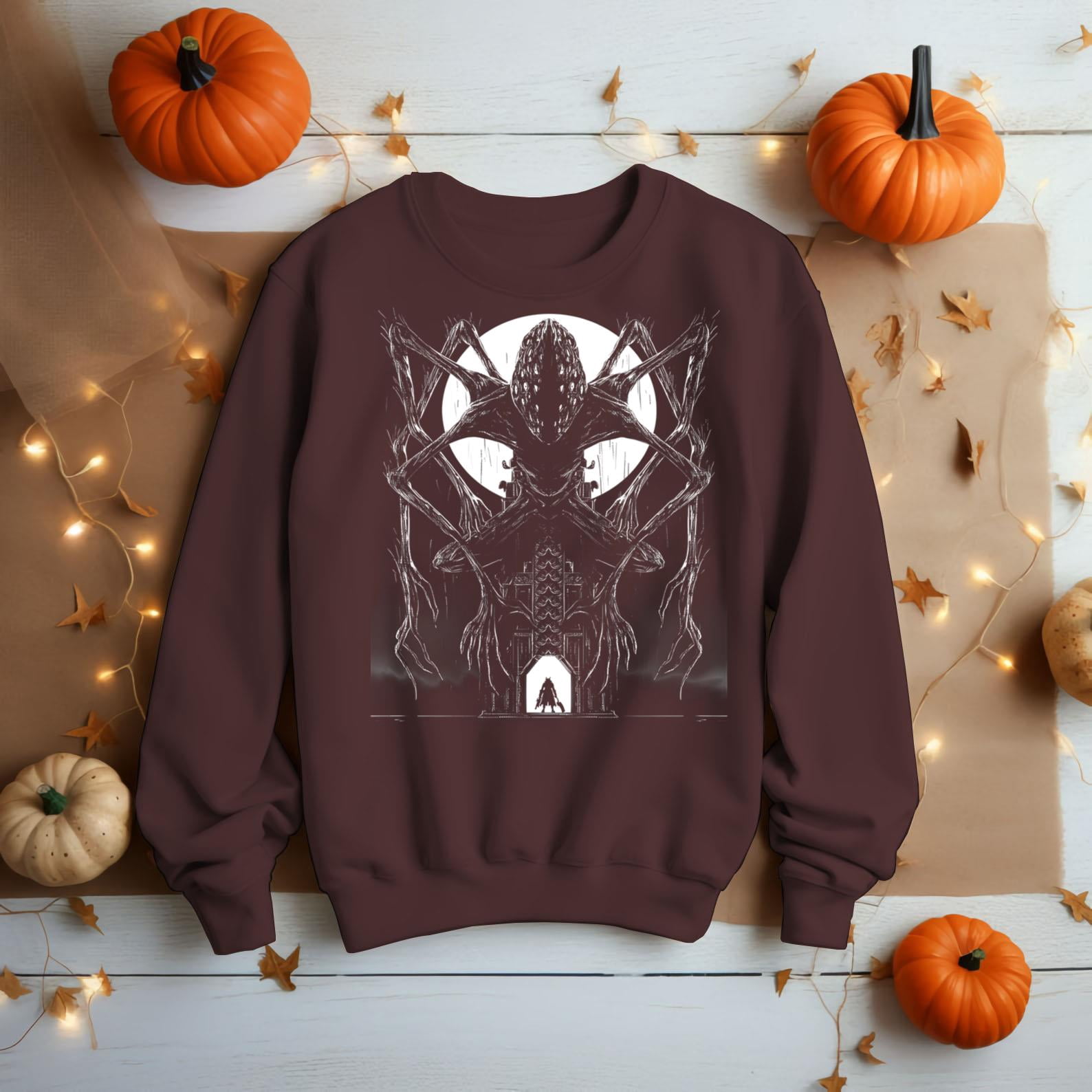 Video Game-Inspired Shirt – Hunter Graphic, Dark Fantasy Style, Unisex ...